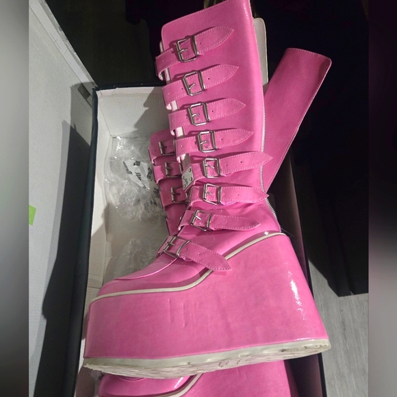 Demonia | Shoes | Brand New In Box Pink Platform Demonias | Poshmark